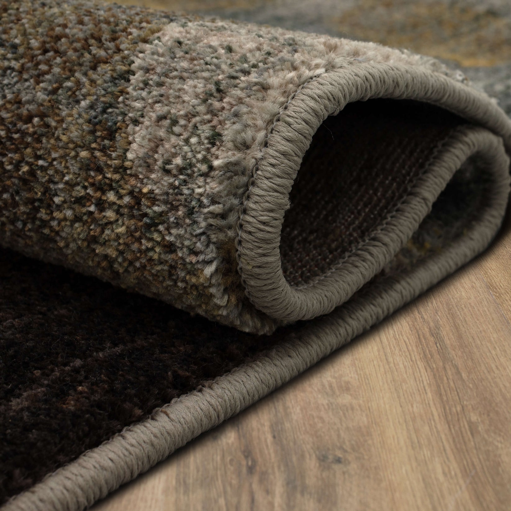 Savvy Morrell Sea Green & Brown Area Rug – Covered By Rugs