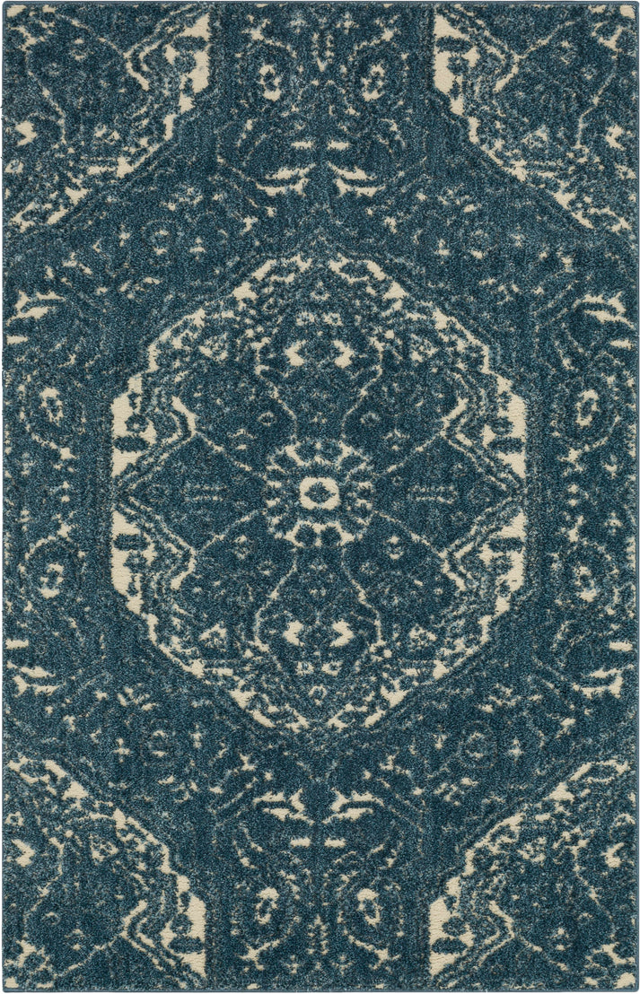 Chateau Sydney Blue Area Rug – Covered By Rugs