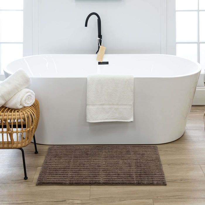 Stanley Walnut Bath Mat – Covered By Rugs