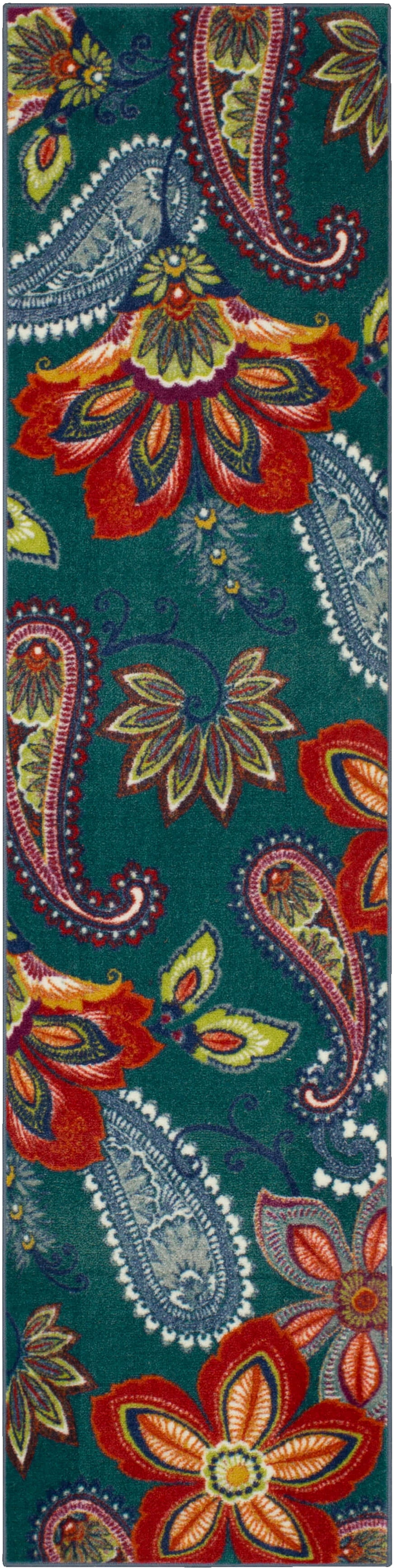 Marina Paisley Blue Area Rug – Covered By Rugs