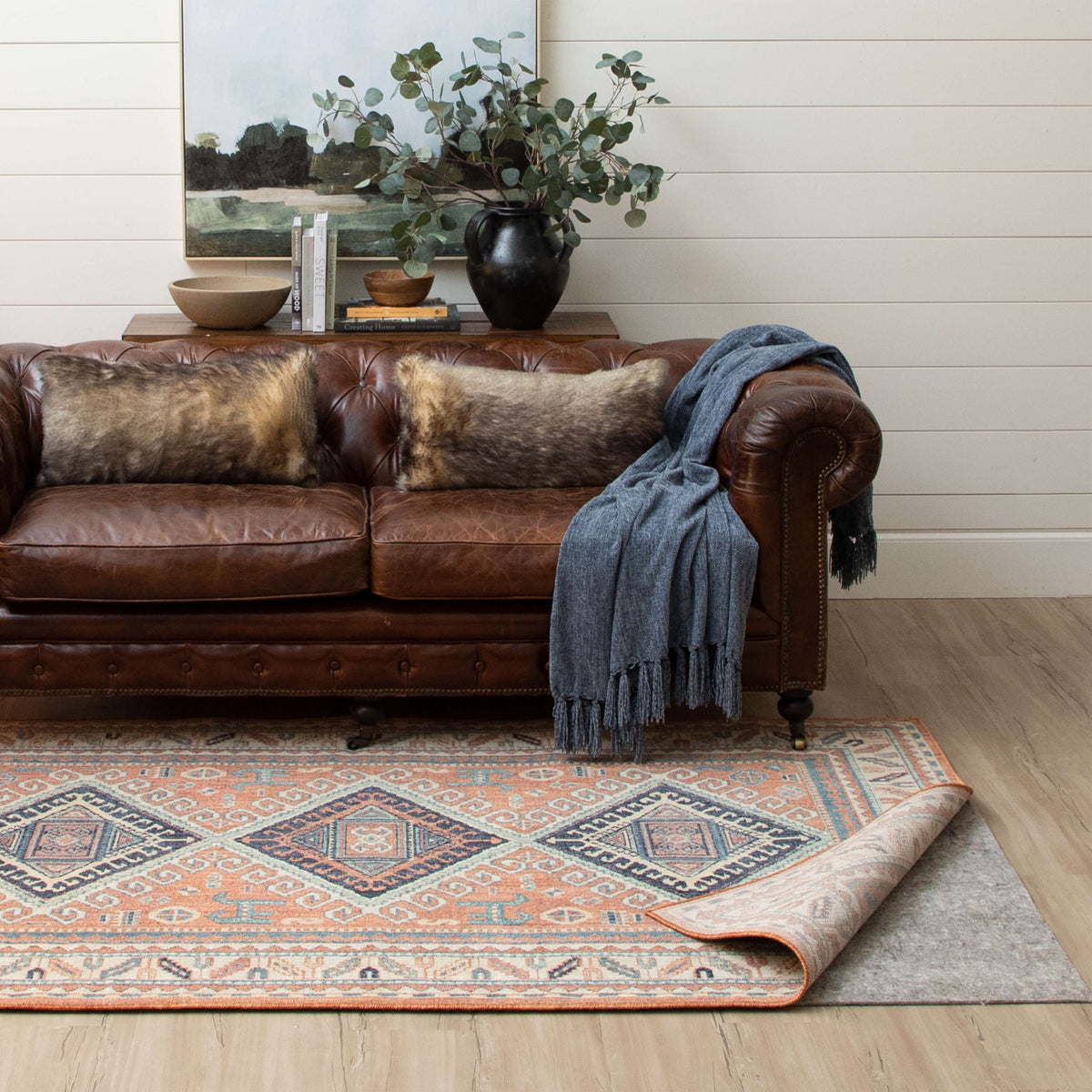 Dual Surface Rug Pad 1/2 Inch – Covered By Rugs