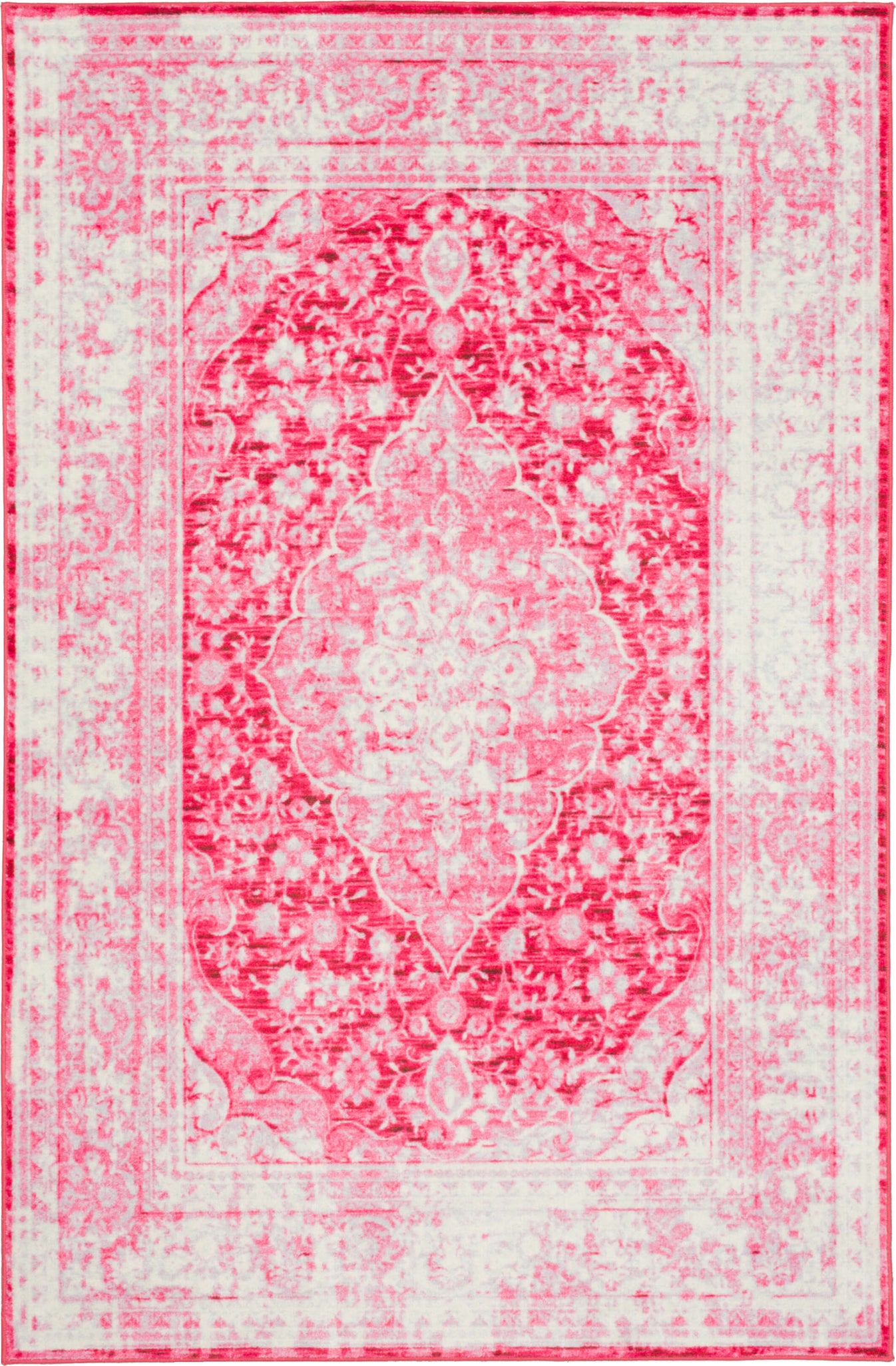 Technicolor Zara Pink Area Rug – Covered By Rugs