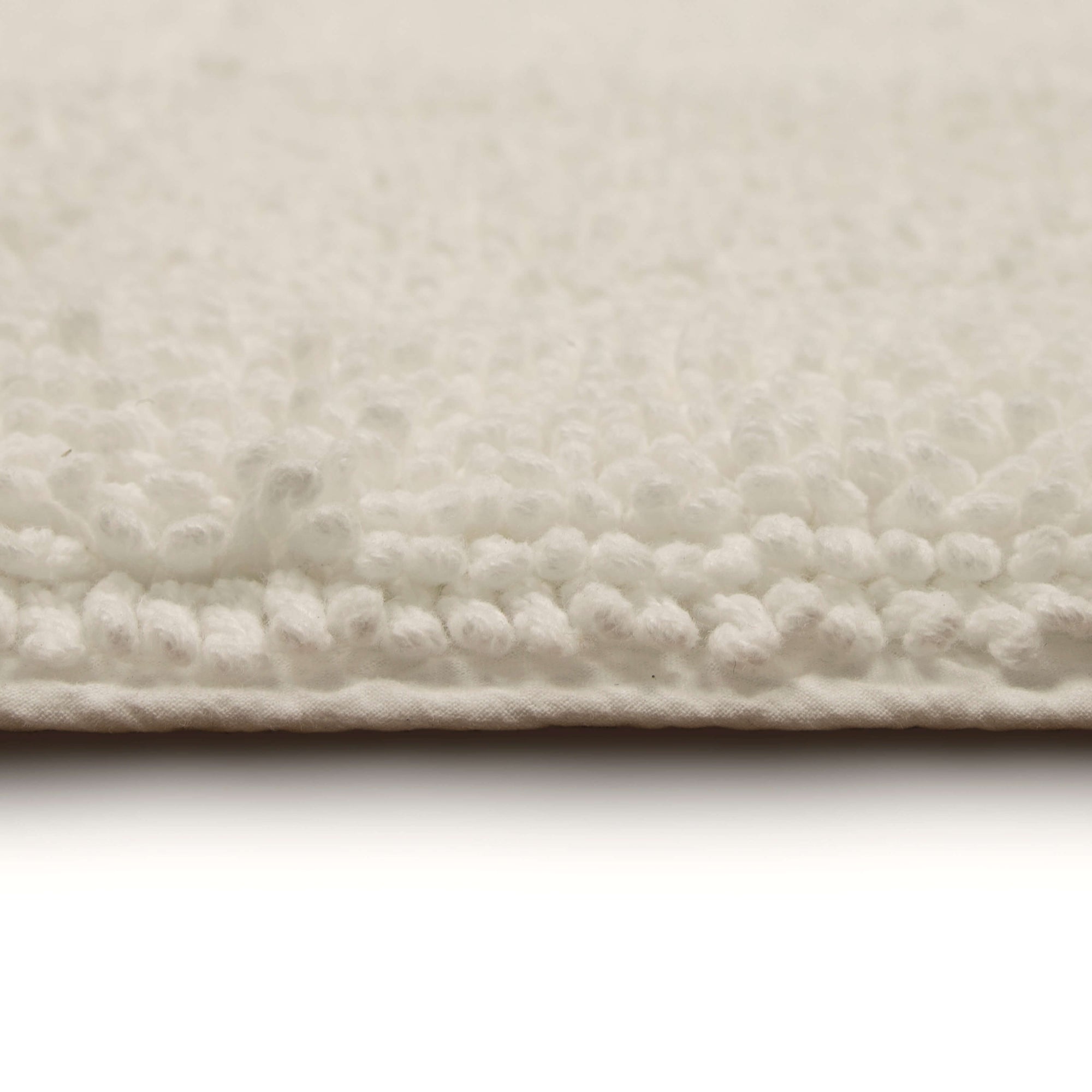Seashore Bright White Bath Mat – Covered By Rugs