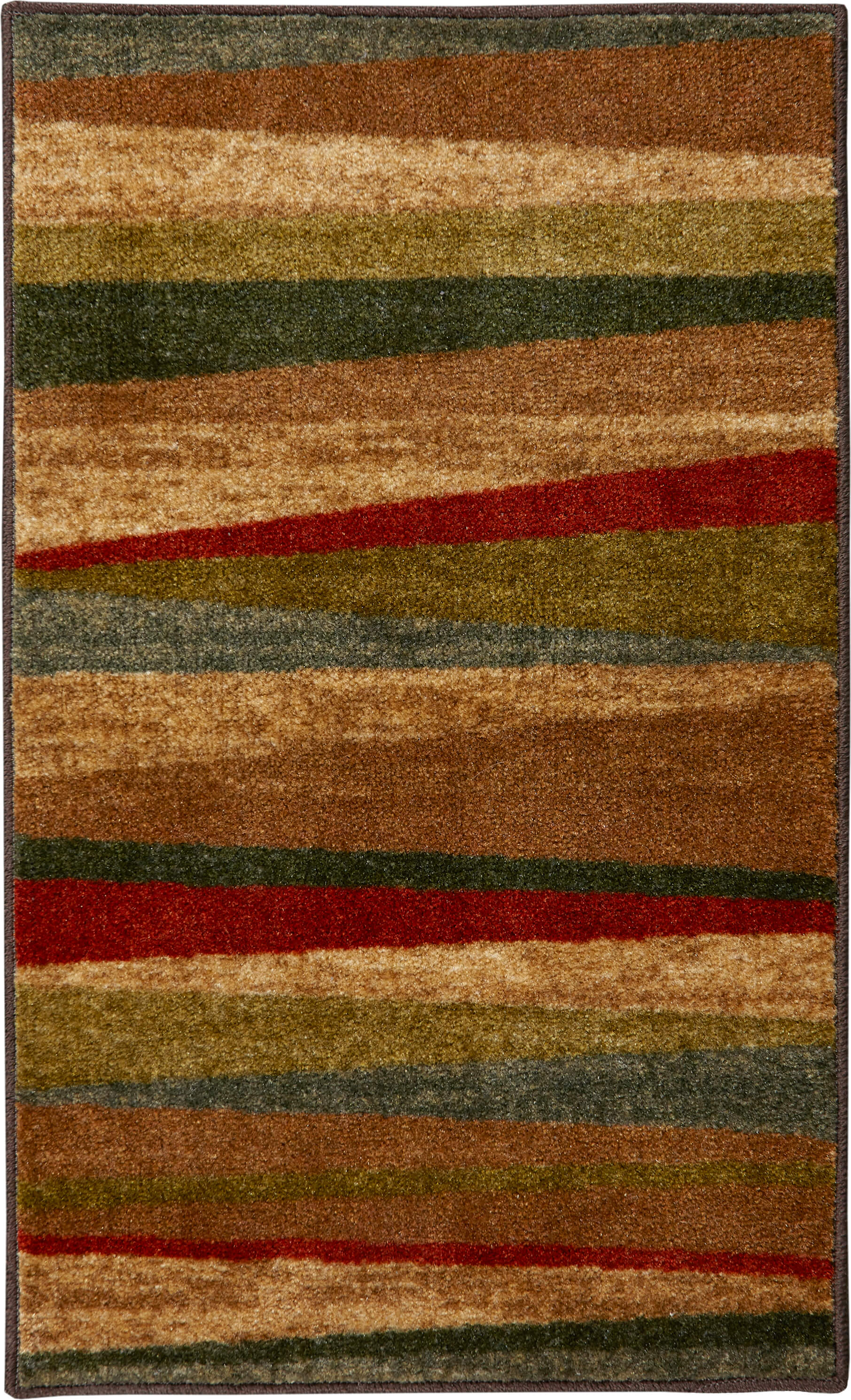 Marina Sunset Brown & Red Area Rug – Covered By Rugs